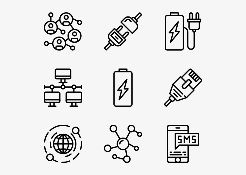 Connections - Icon - 600x564 PNG Download - PNGkit