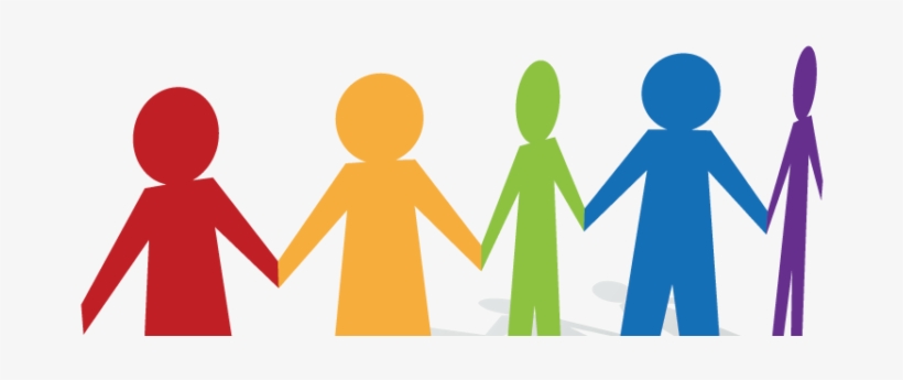 Download Transparent Unity People Png - Stick Figure Holding Hands - PNGkit