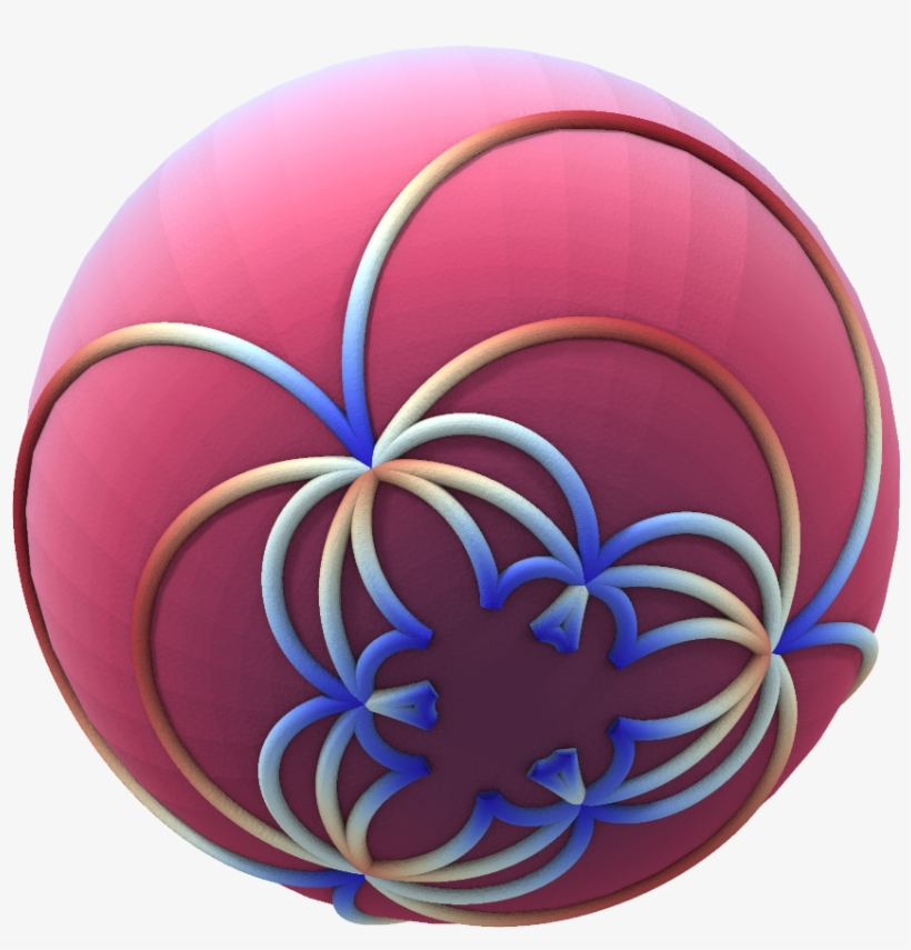 Picture Of 3d Model Of Second Level Riemann Sphere - Circle - 1024x1024 ...