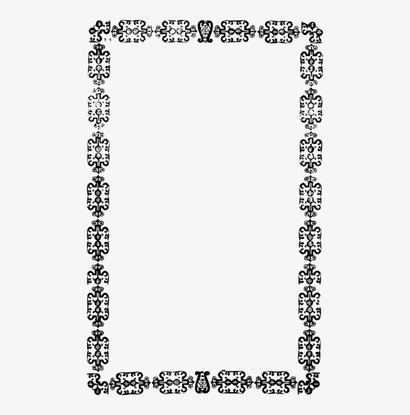 Computer Icons Picture Frames Art - Math Border Black And White ...
