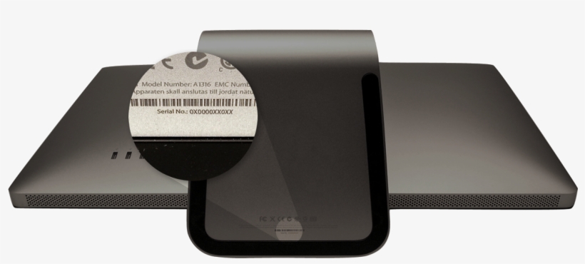 Serial Number On The Base Of The Display - Imac - 1200x553 PNG Download ...