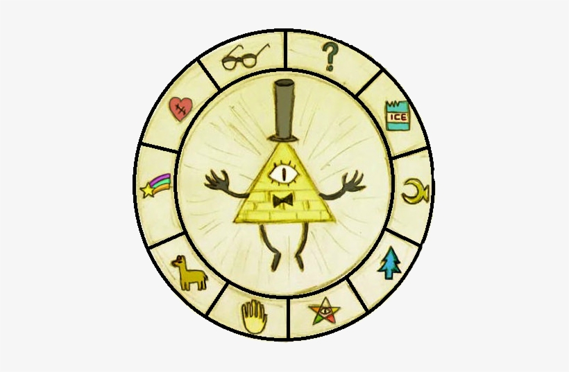 Download Transparent Wheel Clipart Bill Cipher - Rabbit - PNGkit