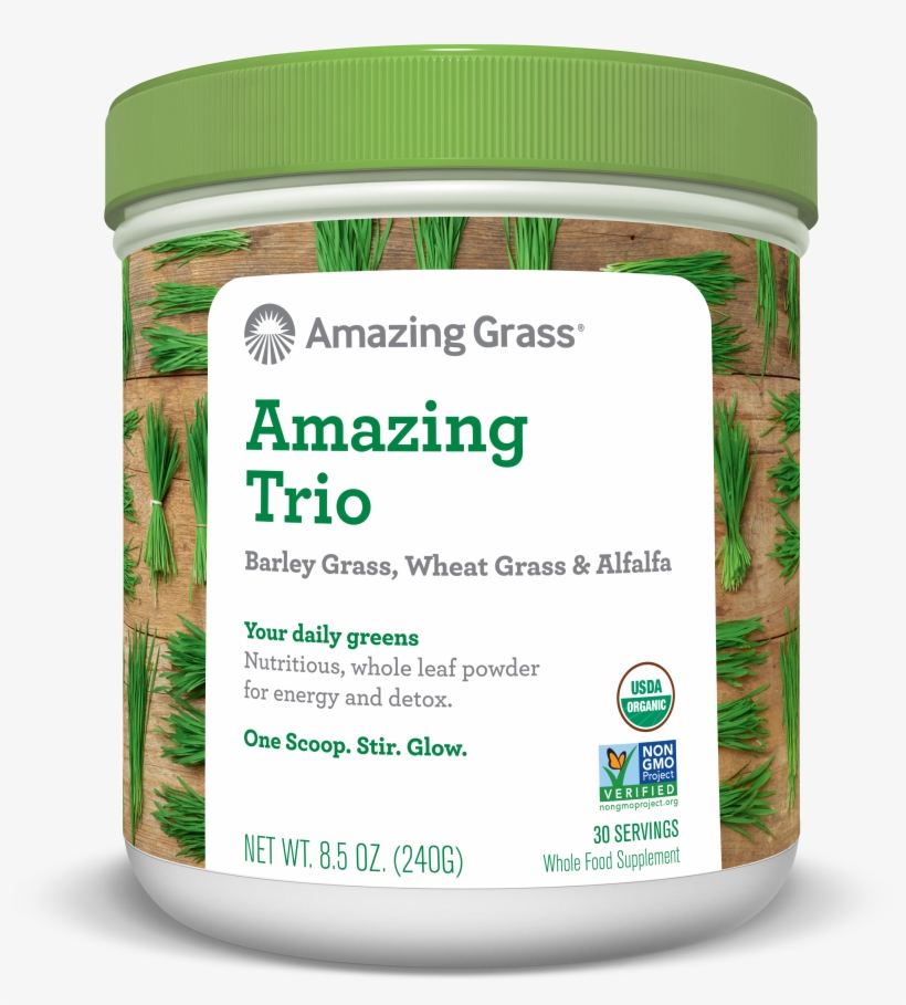 Cereal Grasses - Amazing Grass Organic Wheat Grass Powder 30 Servings ...