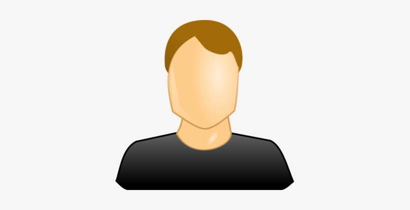 User Man Profile Male Face Gui User User U - Male User Icon - 357x340 ...