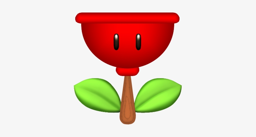 Plunger Flower - Mario Flower - 347x358 PNG Download - PNGkit