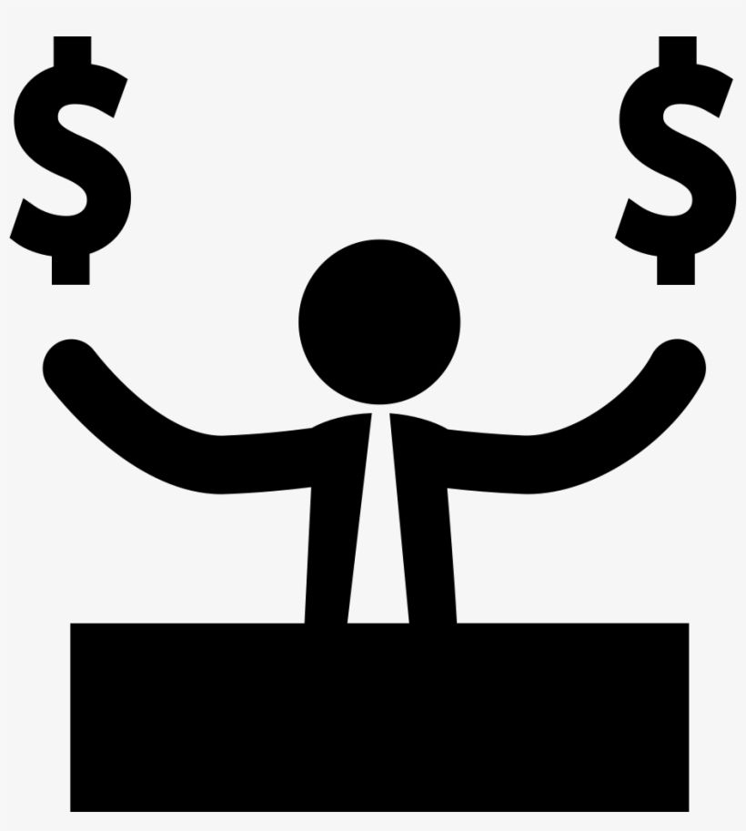 Businessman With Dollar Money Signs Comments - Money Signs - 920x980 ...