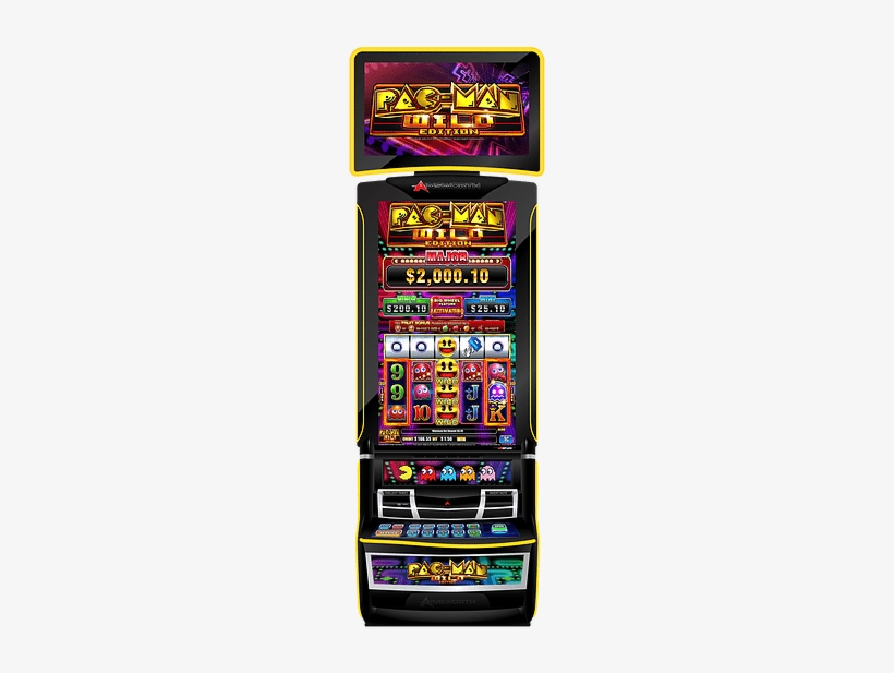 Pac Man Slot - Pac-man - 243x628 PNG Download - PNGkit