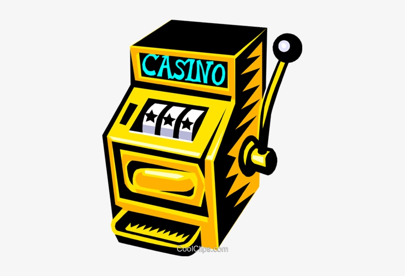 Slot Machine Royalty Free Vector Clip Art Illustration - Slot Machine ...