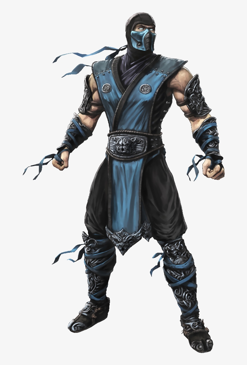 Subzero-0 - Sub Zero Video Game - 750x1175 PNG Download - PNGkit