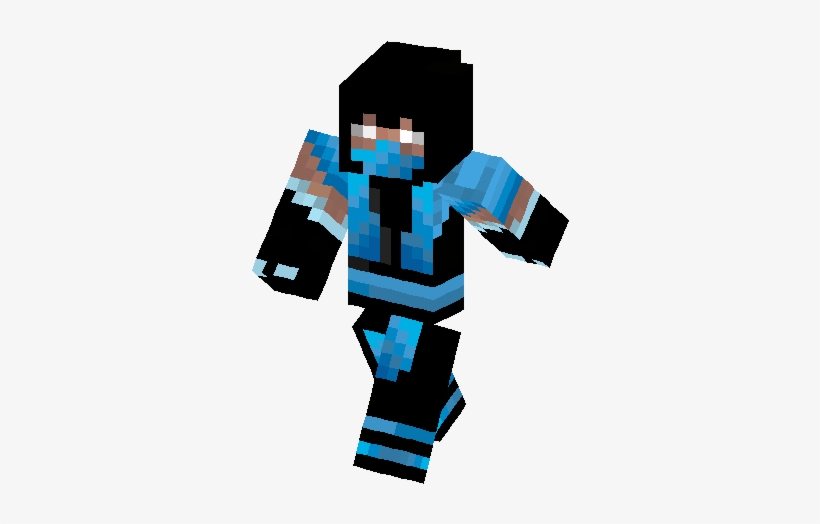Sub Zero Skin - Video Game - 317x453 PNG Download - PNGkit
