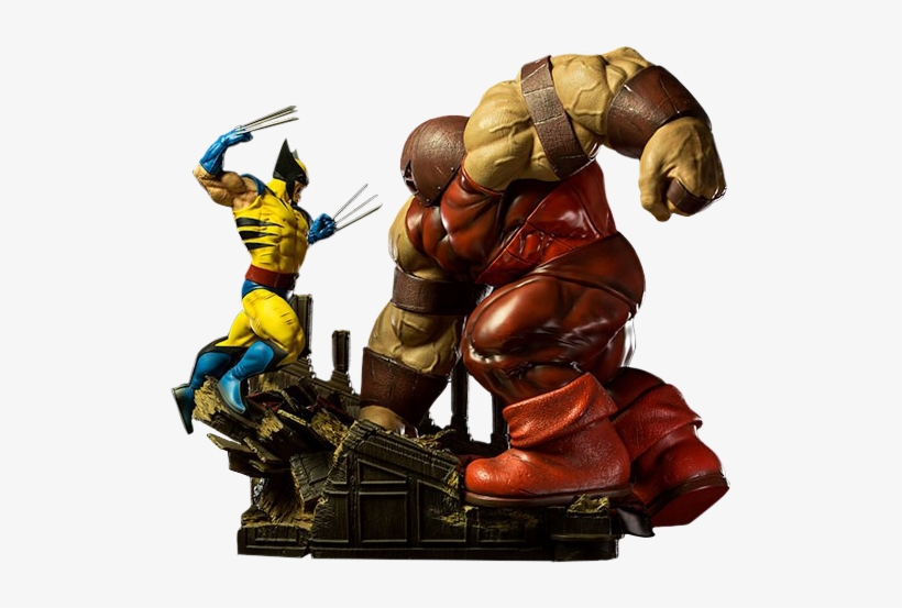 Wolverine Vs Juggernaut 1/6th Scale Battle Diorama - Marvel Comics ...