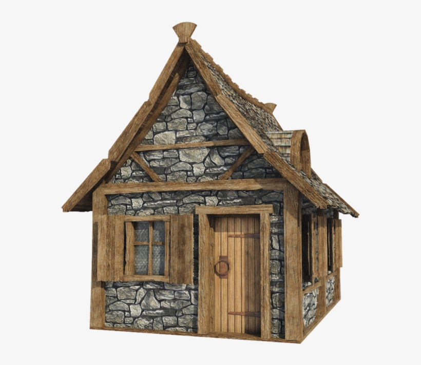 Old House Wall Png - Medieval House Png - 1230x650 PNG Download - PNGkit