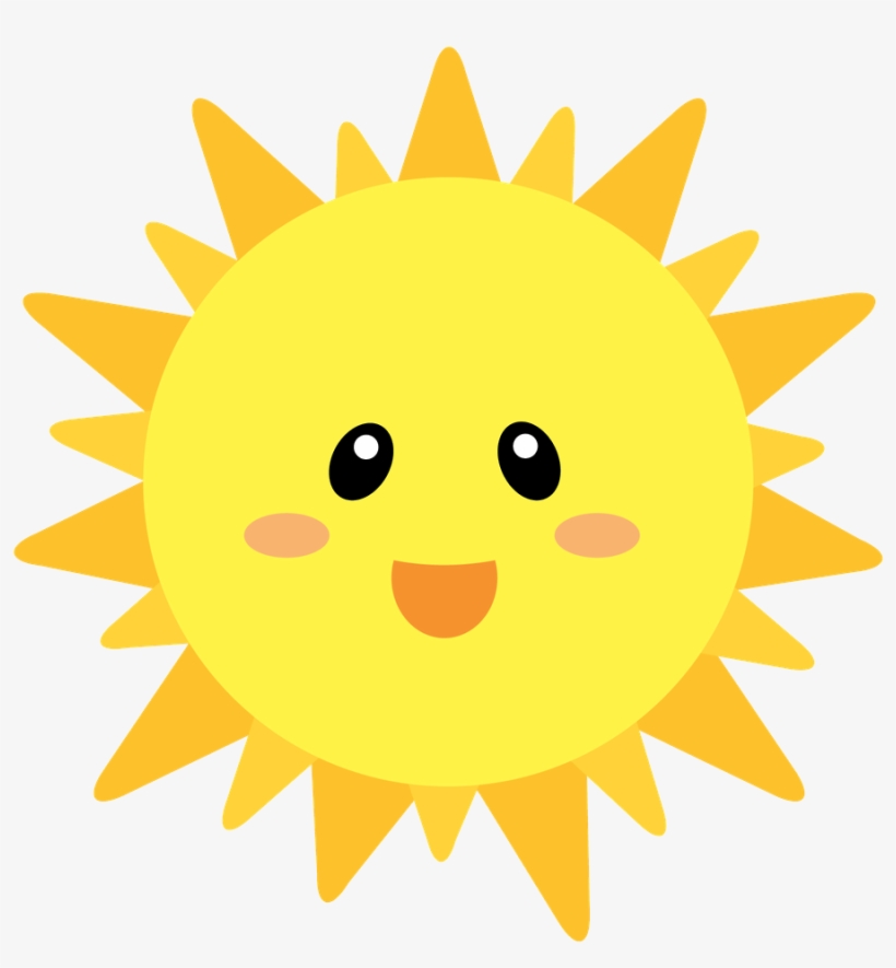 Hello Clipart Emoji - Sun Cute Clipart Png - 900x928 PNG Download - PNGkit