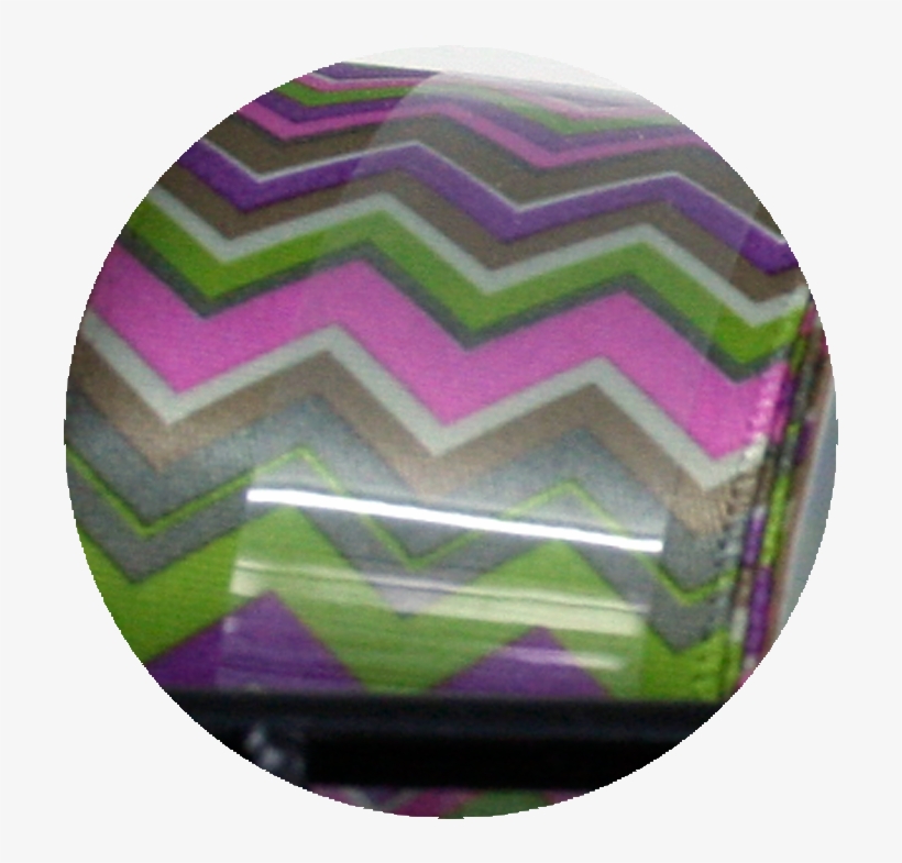 Chevron Print Ribbon- Purple/ Green - Visual Arts - 750x750 PNG ...