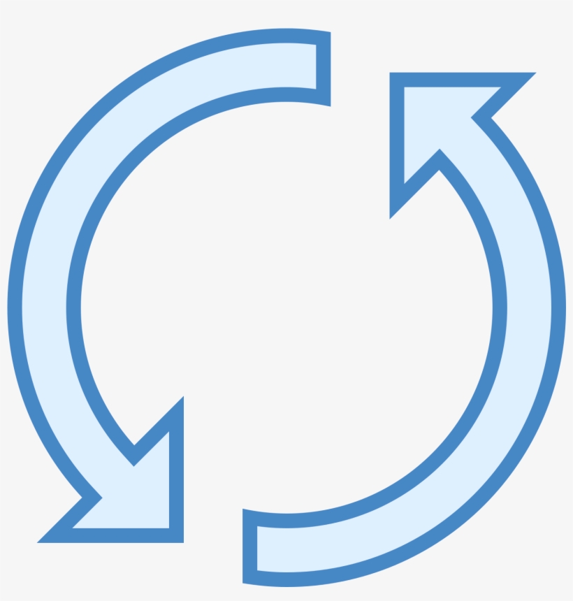 Refresh Icon - Icon - 1600x1600 PNG Download - PNGkit