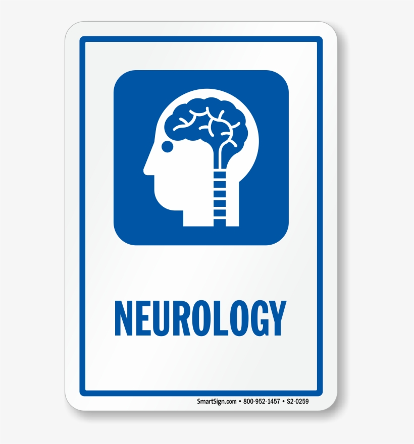 Neurology Sign With Brain, Spinal Cord, Nerves Symbol - Internal ...