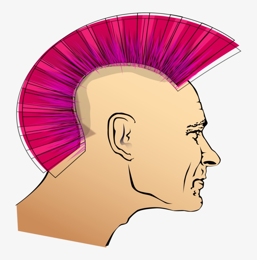 Punk Rock Punk Subculture Drawing Mohawk Hairstyle - Punk Subculture ...