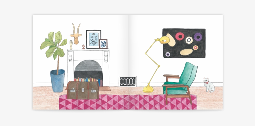 Various Illustration Spreads Focusing On Several Different - Cartoon ...