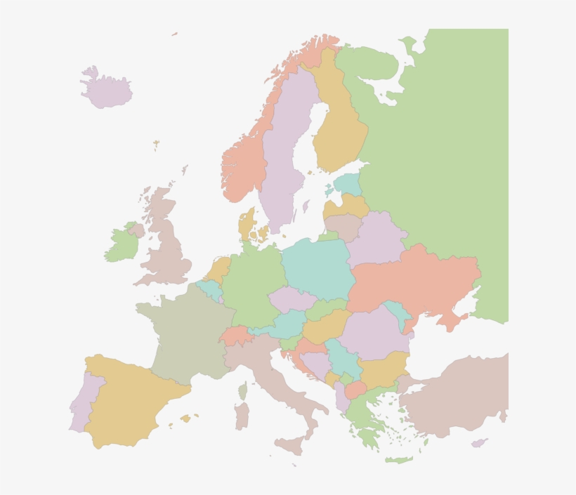 Map Of Europe - Europe Map Transparent - 700x700 PNG Download - PNGkit