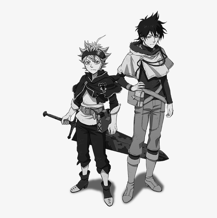 Download Transparent Black Clover Asta Manga - PNGkit