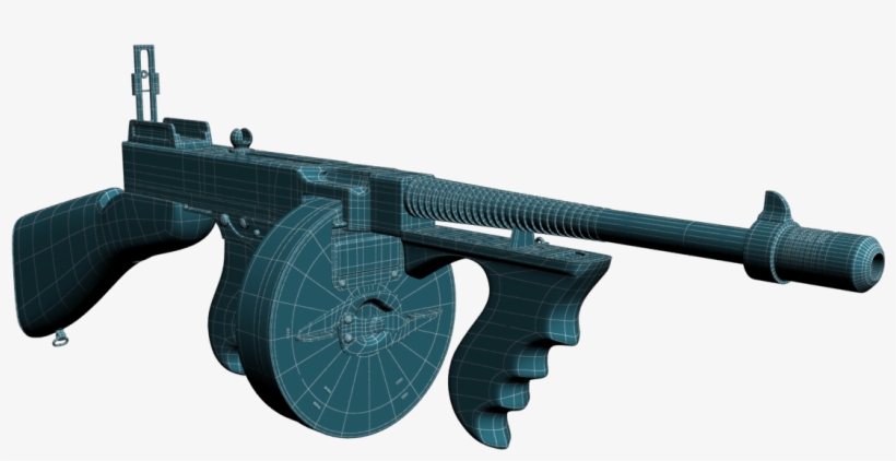 3d - Firearm - 1280x720 PNG Download - PNGkit