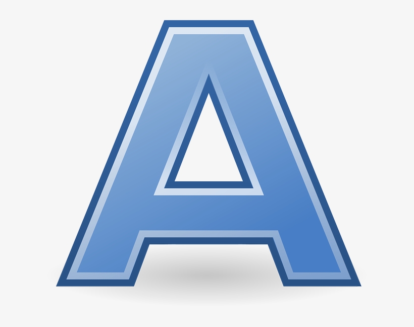 Font, Letter, Bold, Writing, Abc, Alphabet, A, Icon - English Letters ...