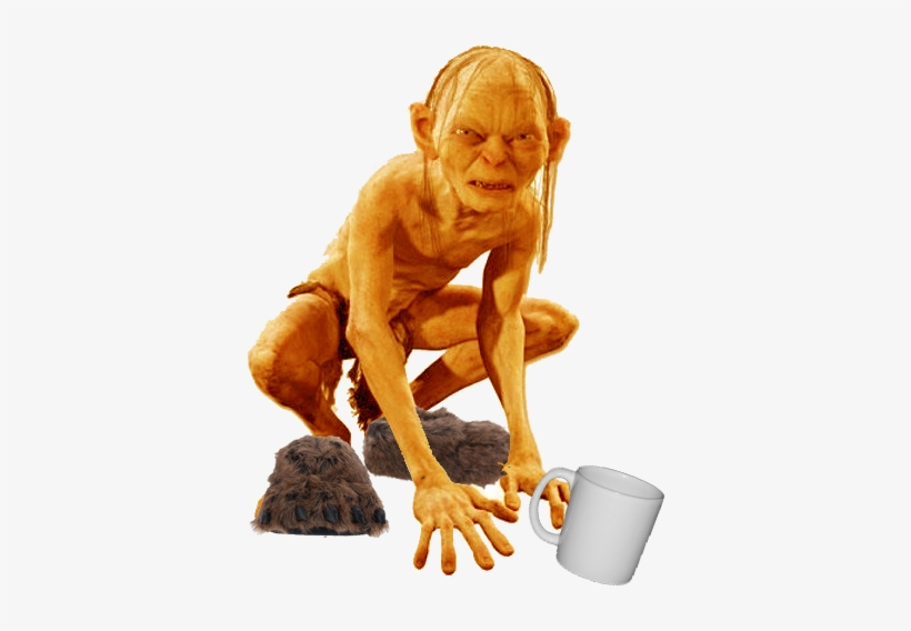 Download Transparent By Kirsten Benzel - Gollum Lotr - PNGkit