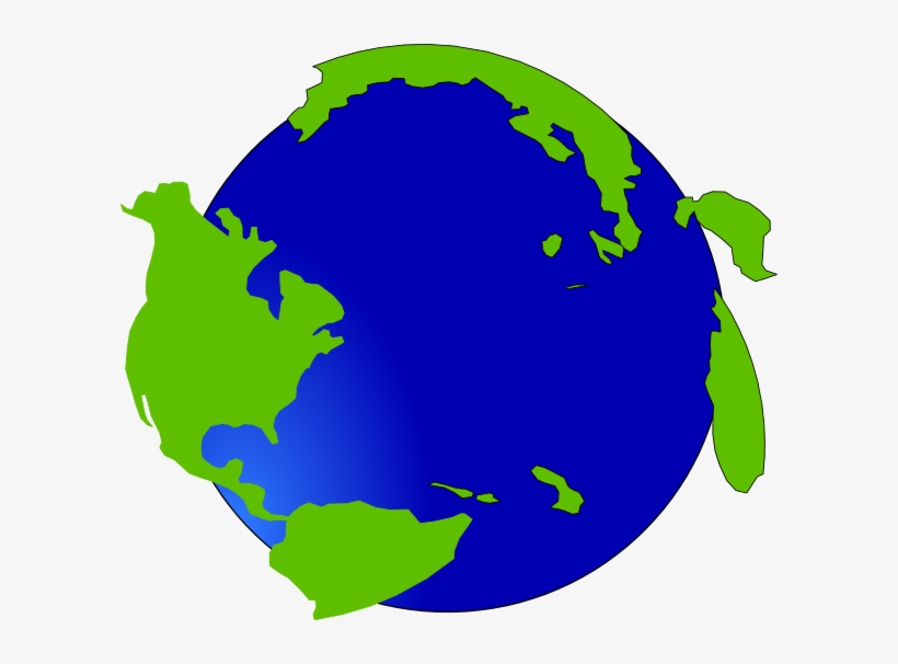 World With 2-d Continents Clipart Png For Web - 600x526 PNG Download ...