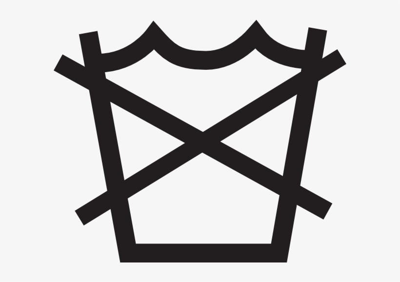 Download Transparent Do Not Wash Symbol Png - PNGkit