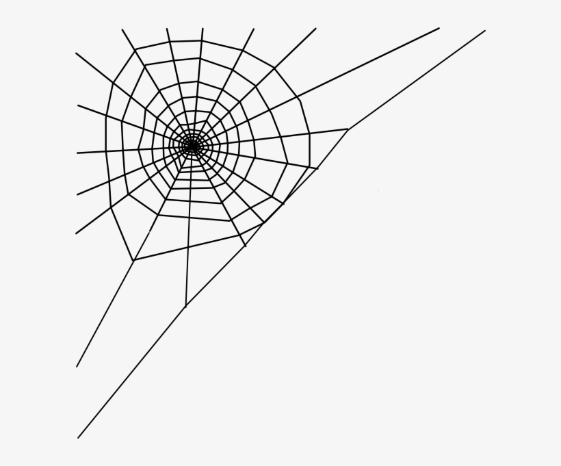Vector Download In The Clip Art At Clker Com - Spider Web Corner Vector ...