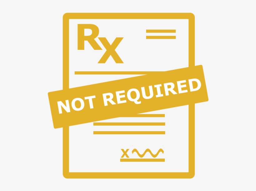 No Prescription Needed - No Prescription Png - 522x550 PNG Download ...