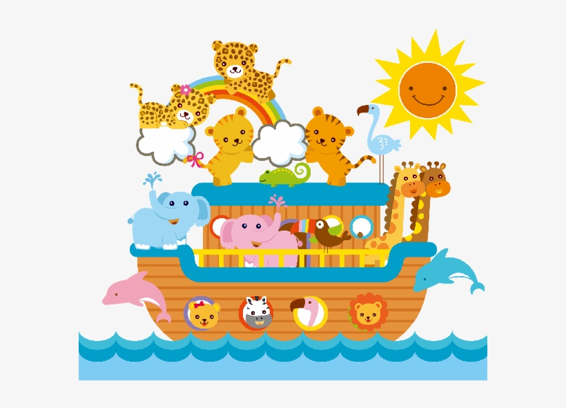 Noe 2 - Noah Ark Animals Png - 576x496 PNG Download - PNGkit