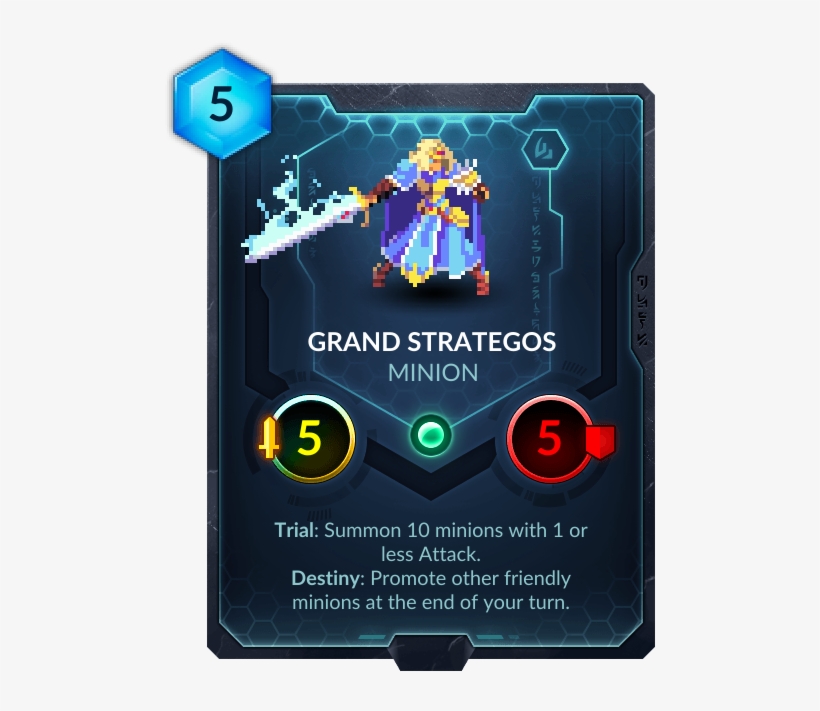Duelyst Strategos - 632x772 PNG Download - PNGkit