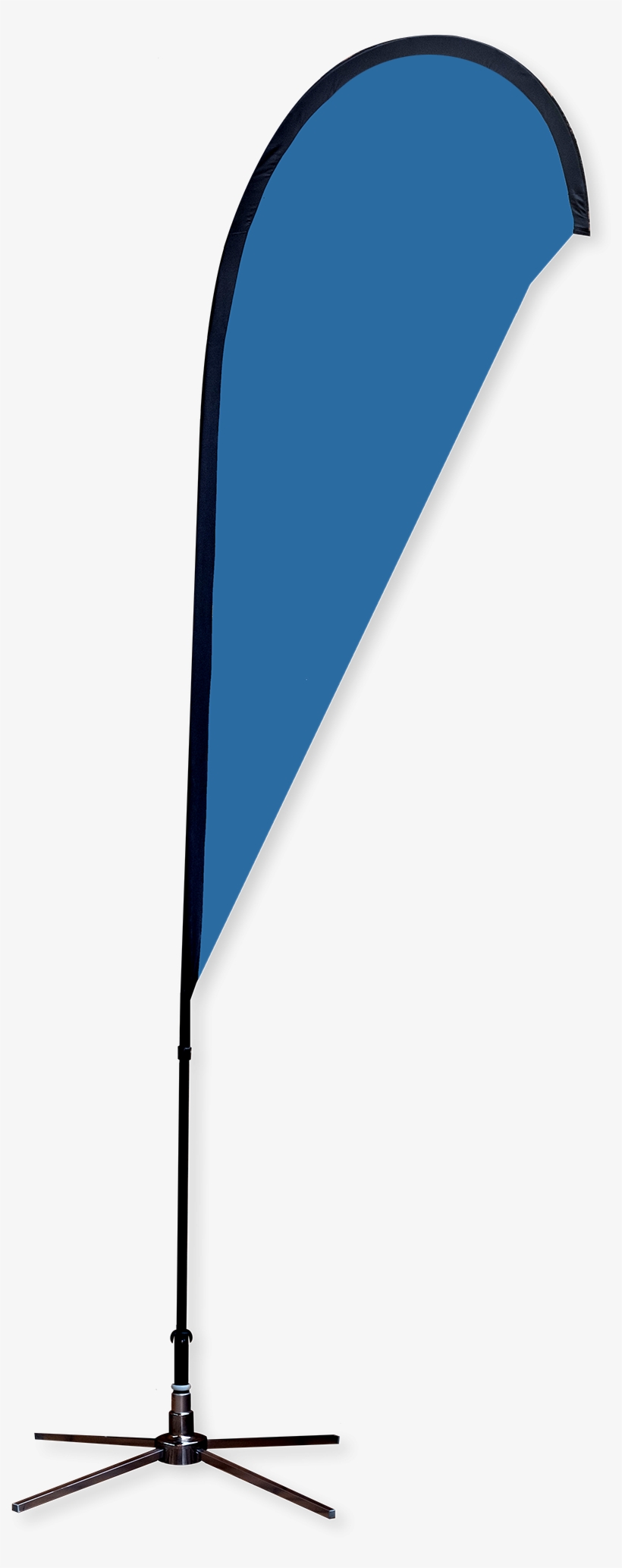 Teardrop Outdoor Flags - Plain Tear Drop Banner Png - 983x2000 PNG ...