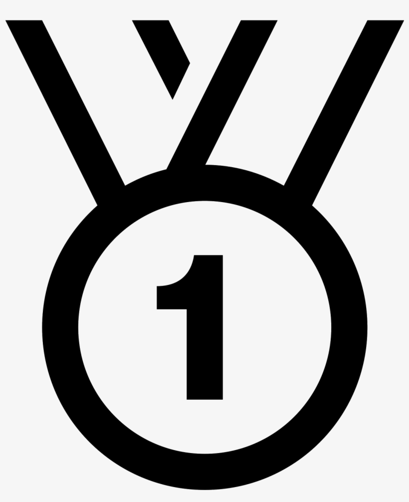 Picture Transparent Stock First Png Icon Two Diagonal - First Place ...