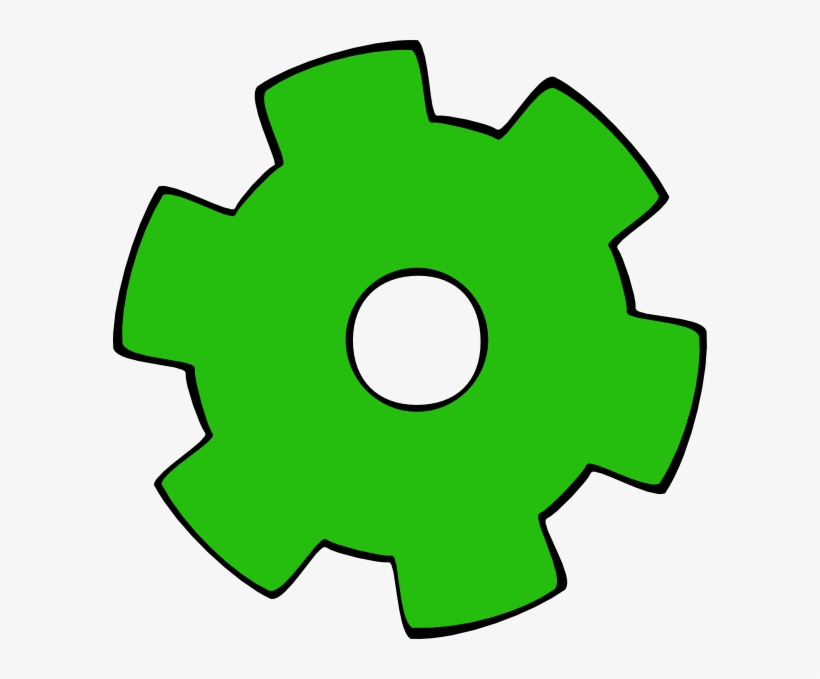 How To Set Use Green Gear Icon Png - 594x599 PNG Download - PNGkit