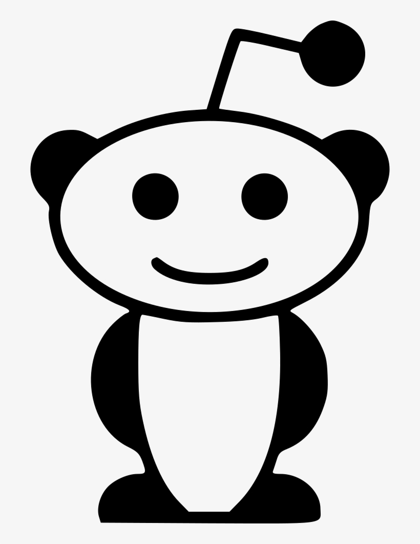Png File - Reddit Alien - 702x980 PNG Download - PNGkit