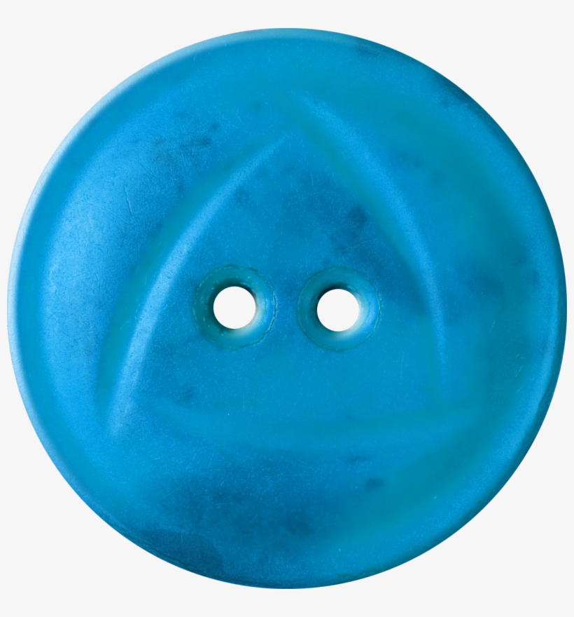 Button With Rounded Triangle Design, Blue - Circle - 800x800 PNG ...