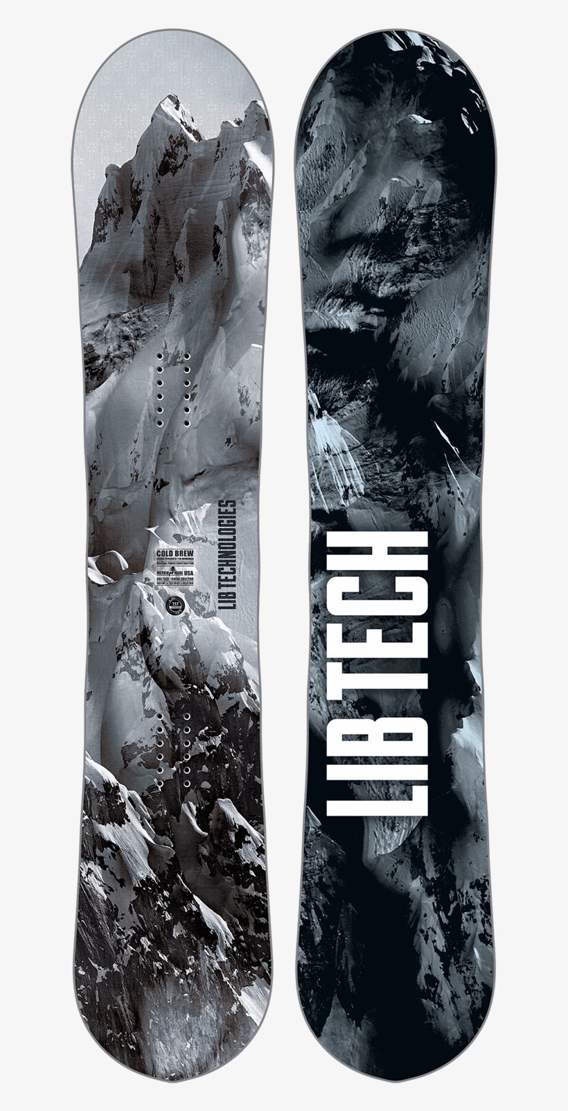 Snowboard Png Photo - Lib Tech Cold Brew - 1600x1600 PNG Download - PNGkit