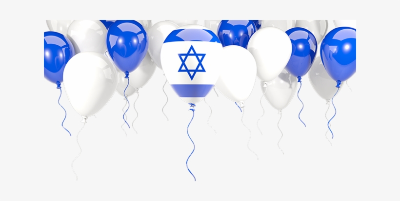 Balloons Israel Flag Transparent Png Clipart - Israel Flag - 640x480 ...