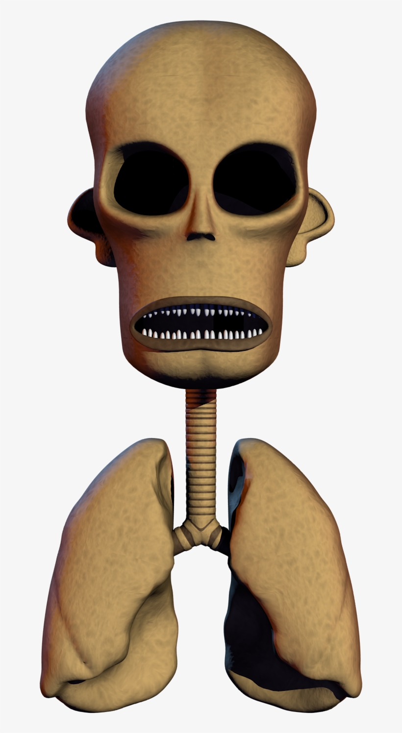 Jokebone Lungs - Scraptrap Bone Lungs - 1102x1513 PNG Download - PNGkit