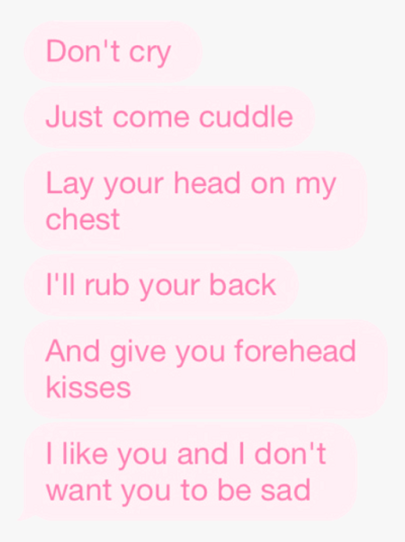 Tumblr Text Messages Transparent