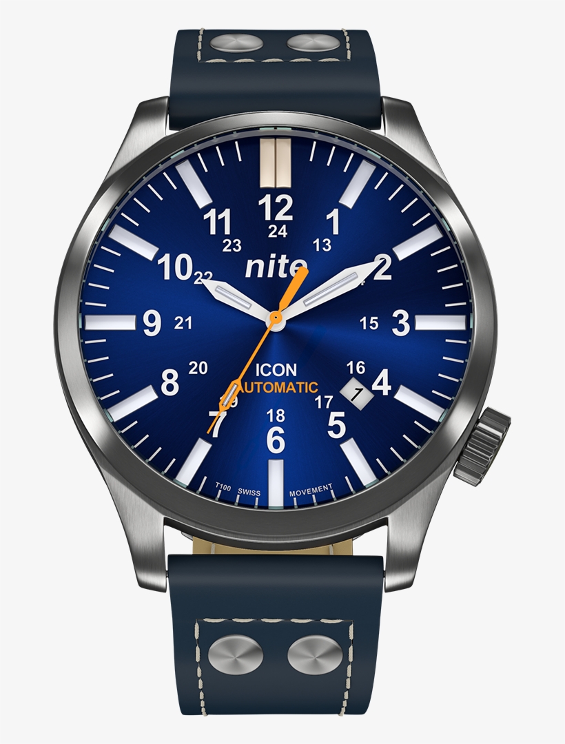 Icon-208 Blue T100 Automatic - Nite Watches - Icon-209s T100 - 665x1000 ...