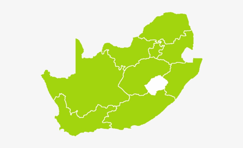 South Africa Map Vector - 560x425 PNG Download - PNGkit