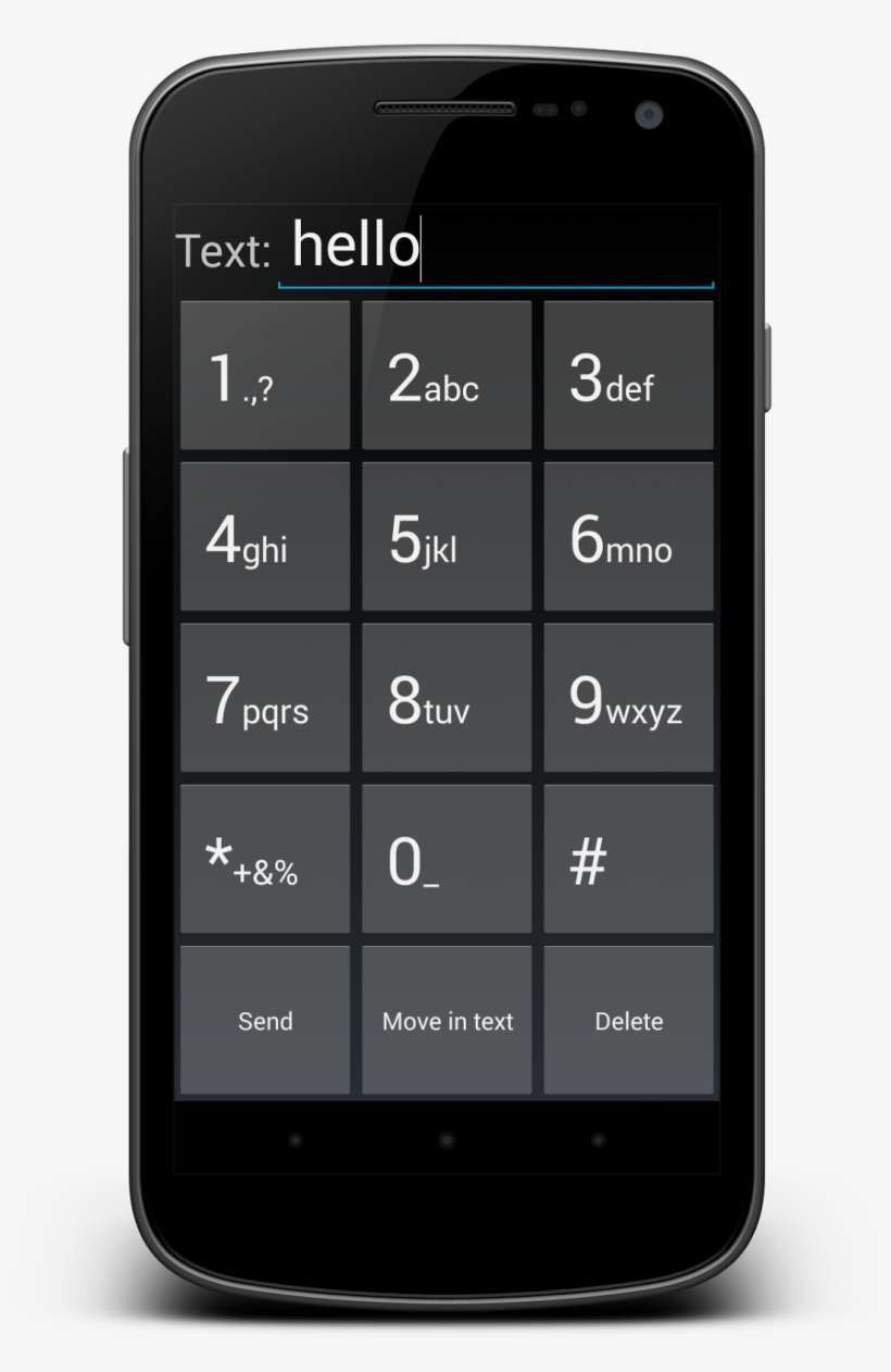 Photo Of Blindshell Interface - Smartphone - 1073x1600 PNG Download ...