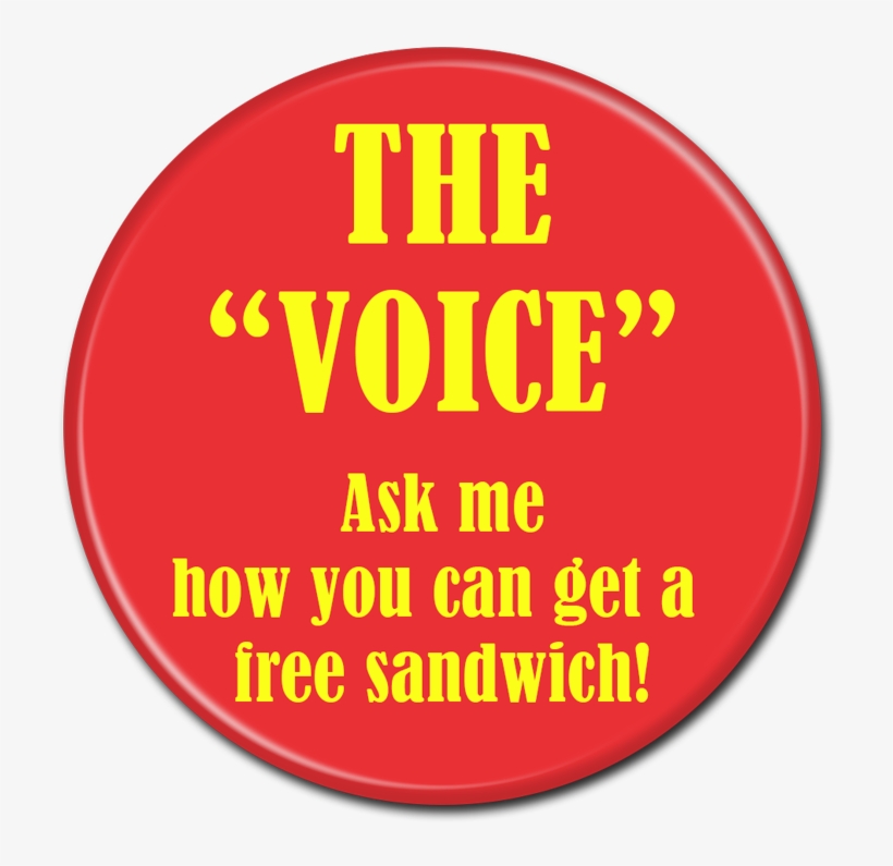 Mcdonalds The Voice Buttons - Detroit - 800x800 PNG Download - PNGkit