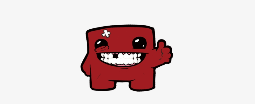 Download Transparent Super Meat Boy Is A Tough As Nails Platformer ...