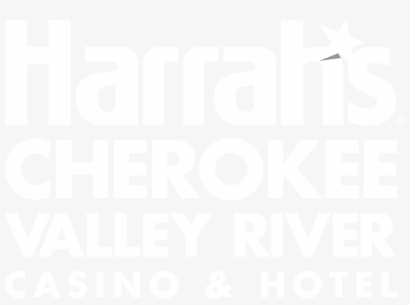 Harrahs Cherokee Valley River White Star Logo - Harrah's Cherokee ...