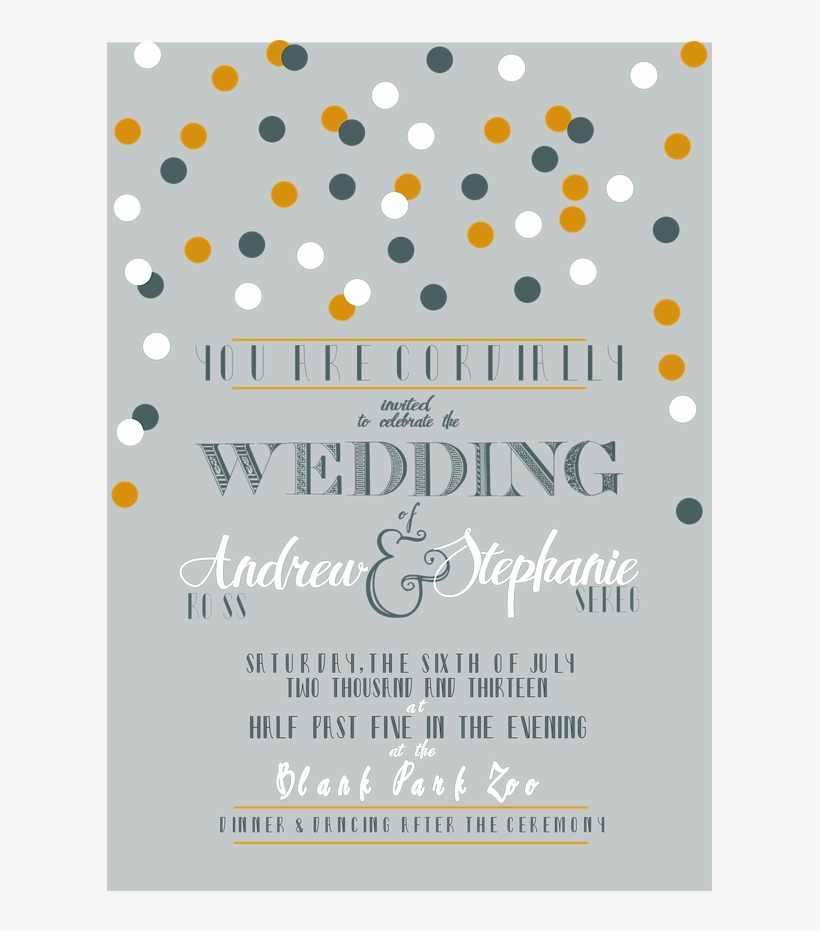 Yellow Blue Confetti Grey - Polka Dot - 605x851 PNG Download - PNGkit