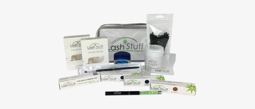 Eyelash & Eyebrow Tint Kit By Lash Stuff - Eyelash - 500x500 PNG ...